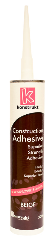 KONSTRUKT CONSTRUCTION ADHESIVE SOLVENT BASED - STD CARTRIDGE | Synergy